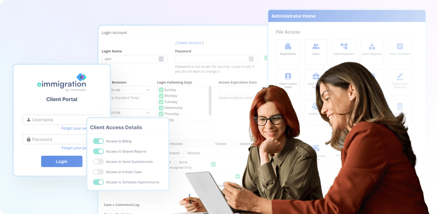 Secure Immigration Law Software | eimmigration
